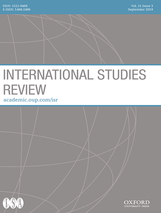 International Studies Review - Volume 21, Issue 3, September 2019 ...